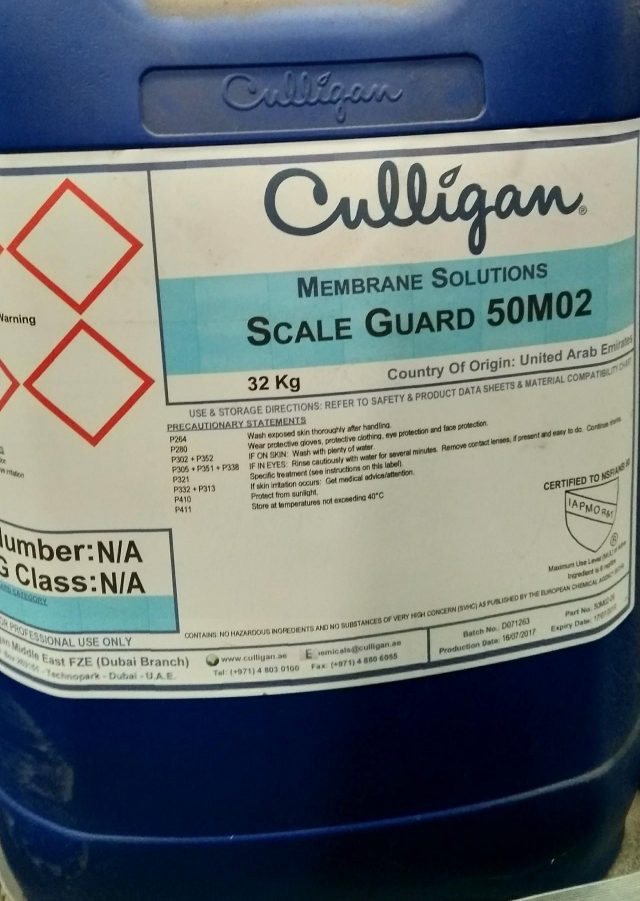 Hóa Chất Chống Cáu Cặn Scale Guard 50M02 | ANVIGROUP